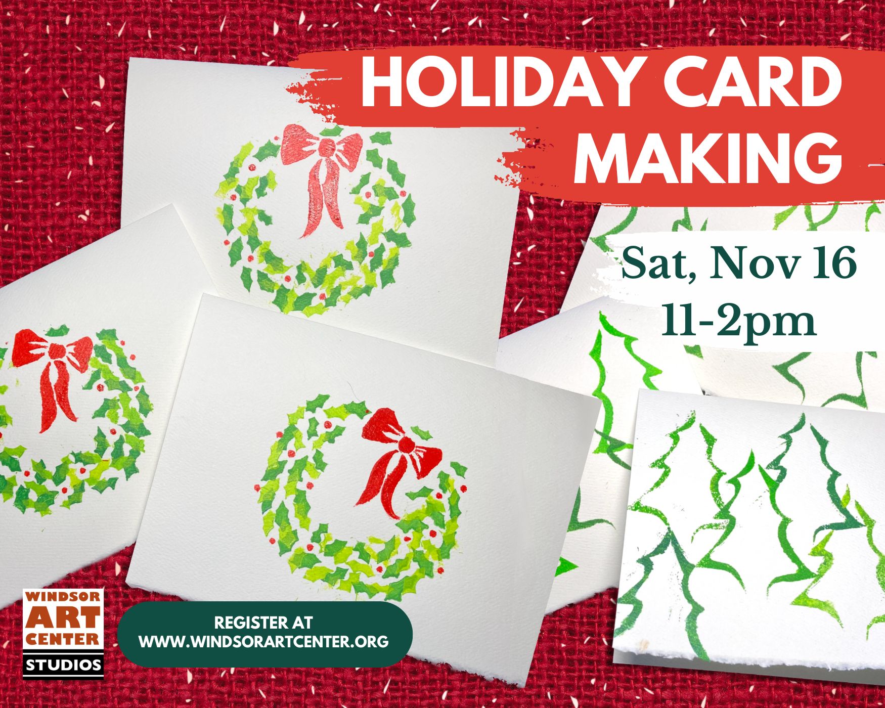 Holiday Card Making - Windsor Art Center