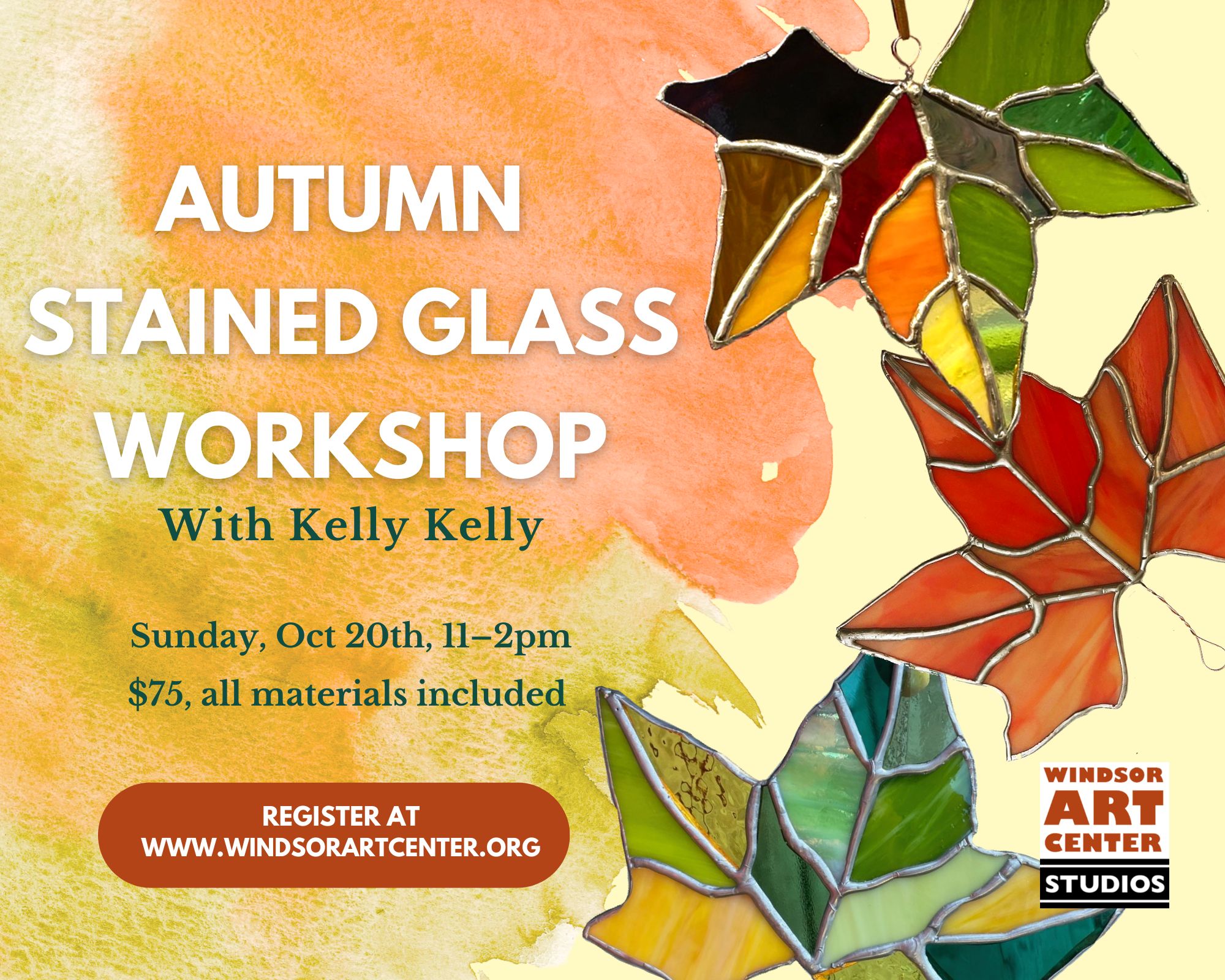 Autumn Stained Glass Workshop - Windsor Art Center